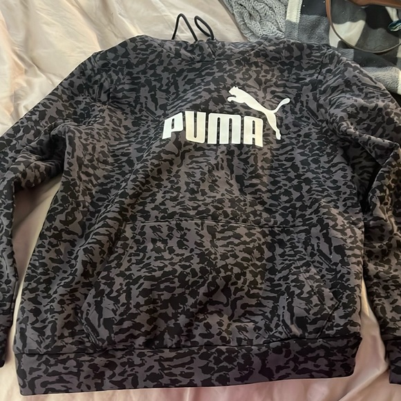 Puma | Sweaters | Puma Printed Sweatshirt | Poshmark